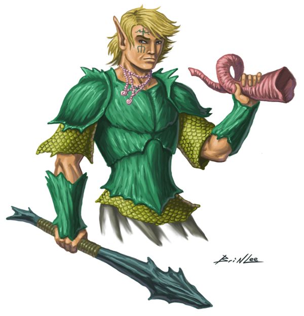 Pathfinder: Merfolk Artwork | Jon Brazer Enterprises