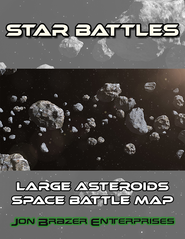 Star Battles: Large Asteroids Space Battle Map (VTT) – Jon Brazer ...